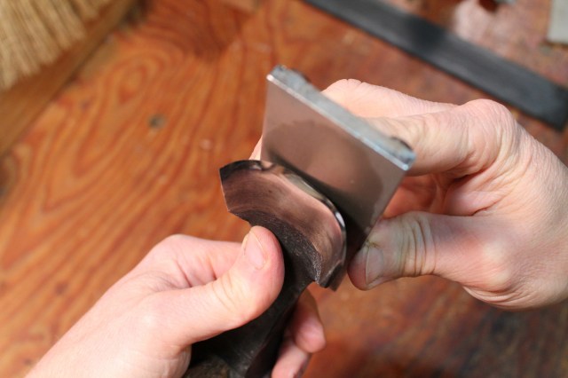 Sharpening an Adze | David Fisher, Carving Explorations