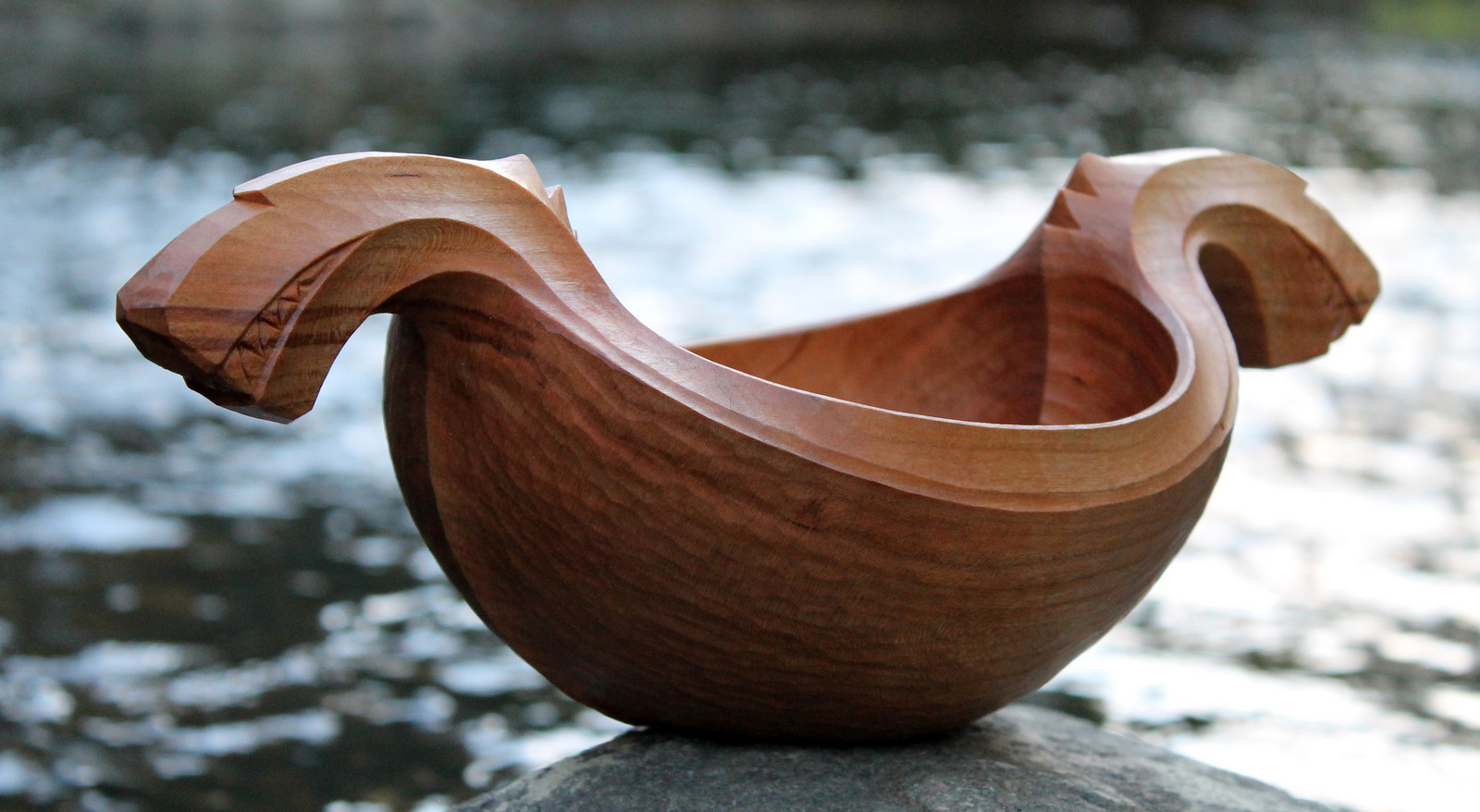 Launch of the Dragon Ale-Bowl | David Fisher, Carving Explorations