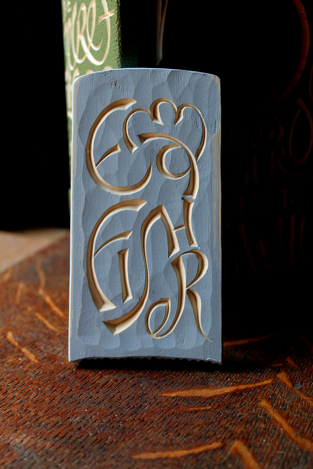 Learning from Lettering | David Fisher, Carving Explorations