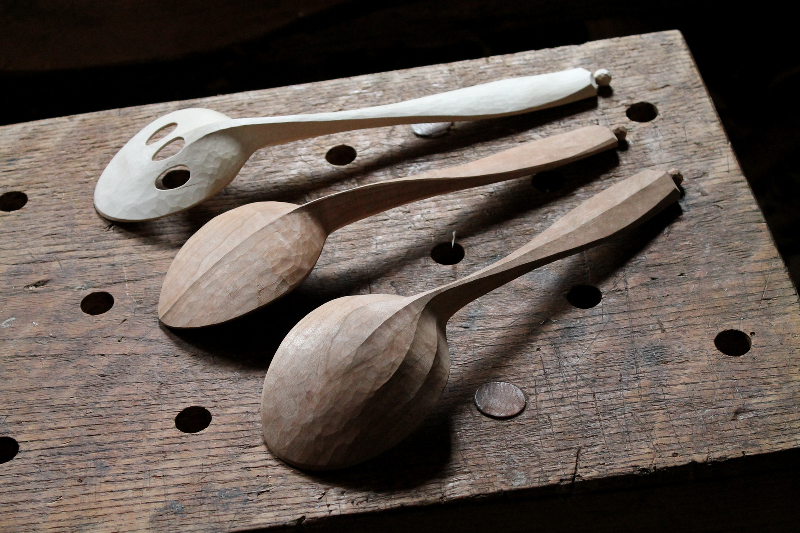 Spoon Gallery | David Fisher, Carving Explorations