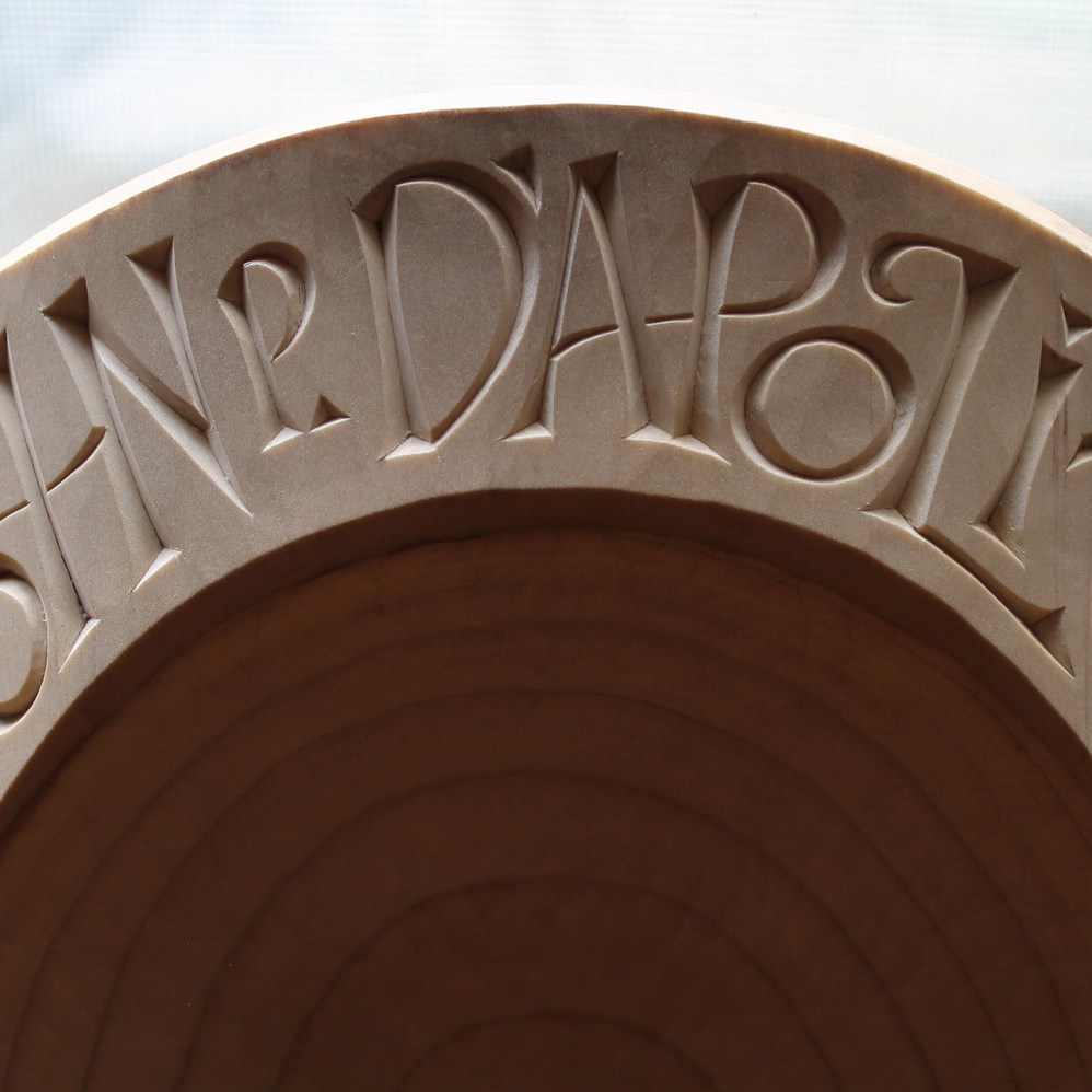 Lettering Gallery | David Fisher, Carving Explorations