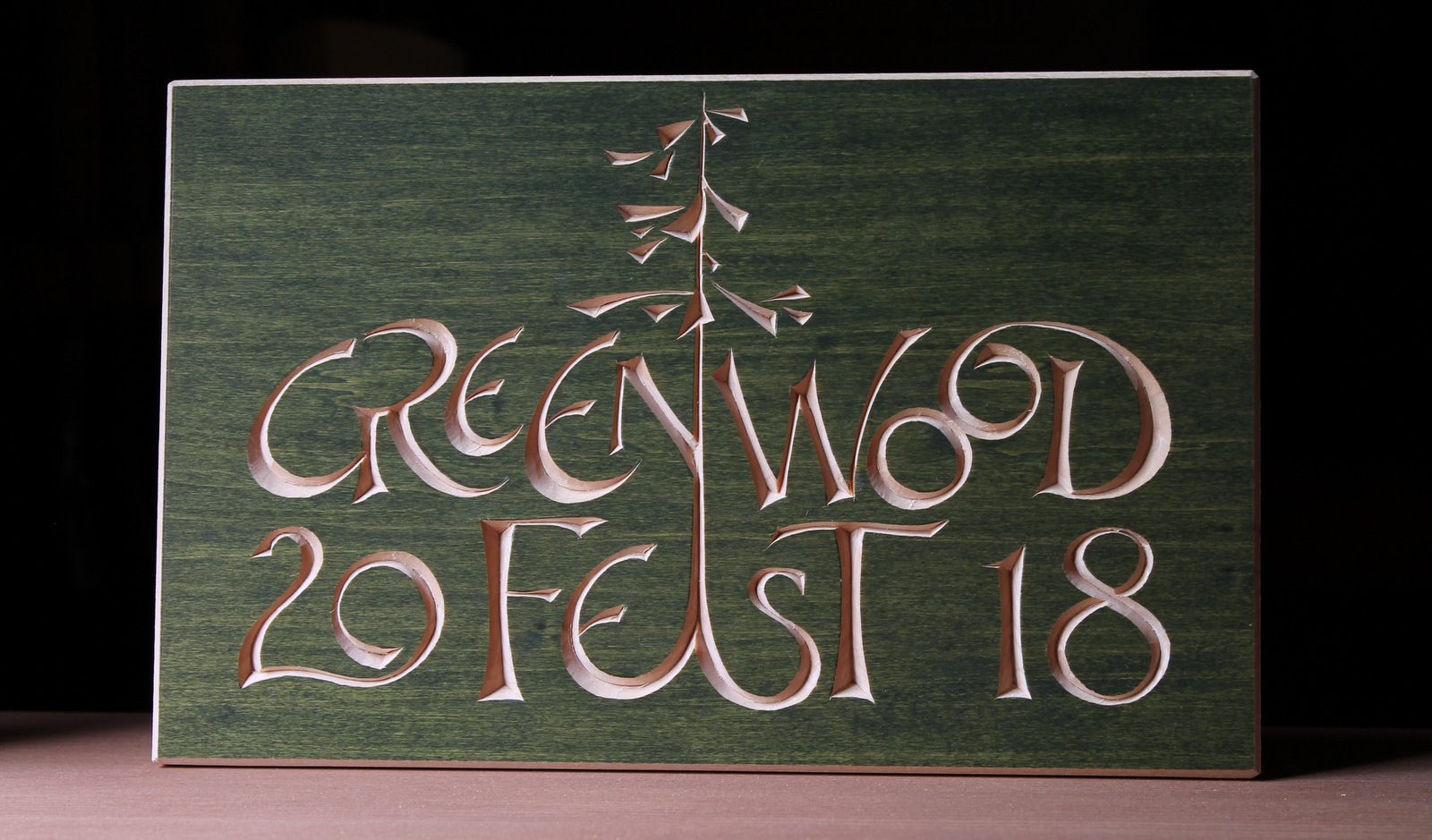 Lettering Gallery | David Fisher, Carving Explorations