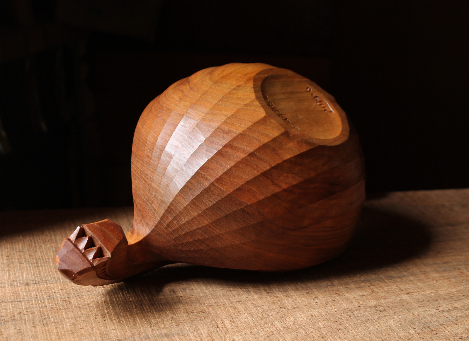 Fluted Dragon | David Fisher, Carving Explorations