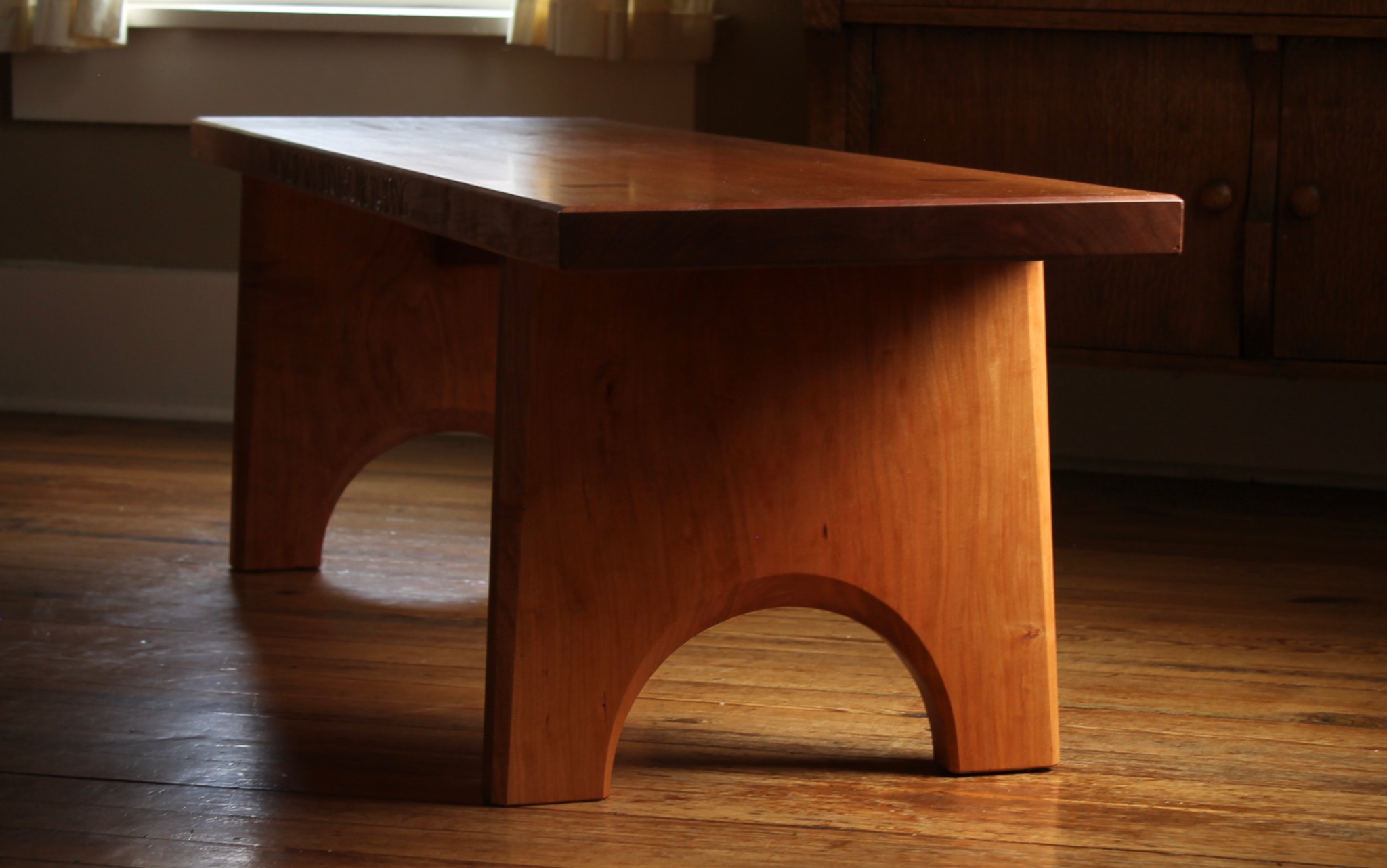 Library Bench | David Fisher, Carving Explorations