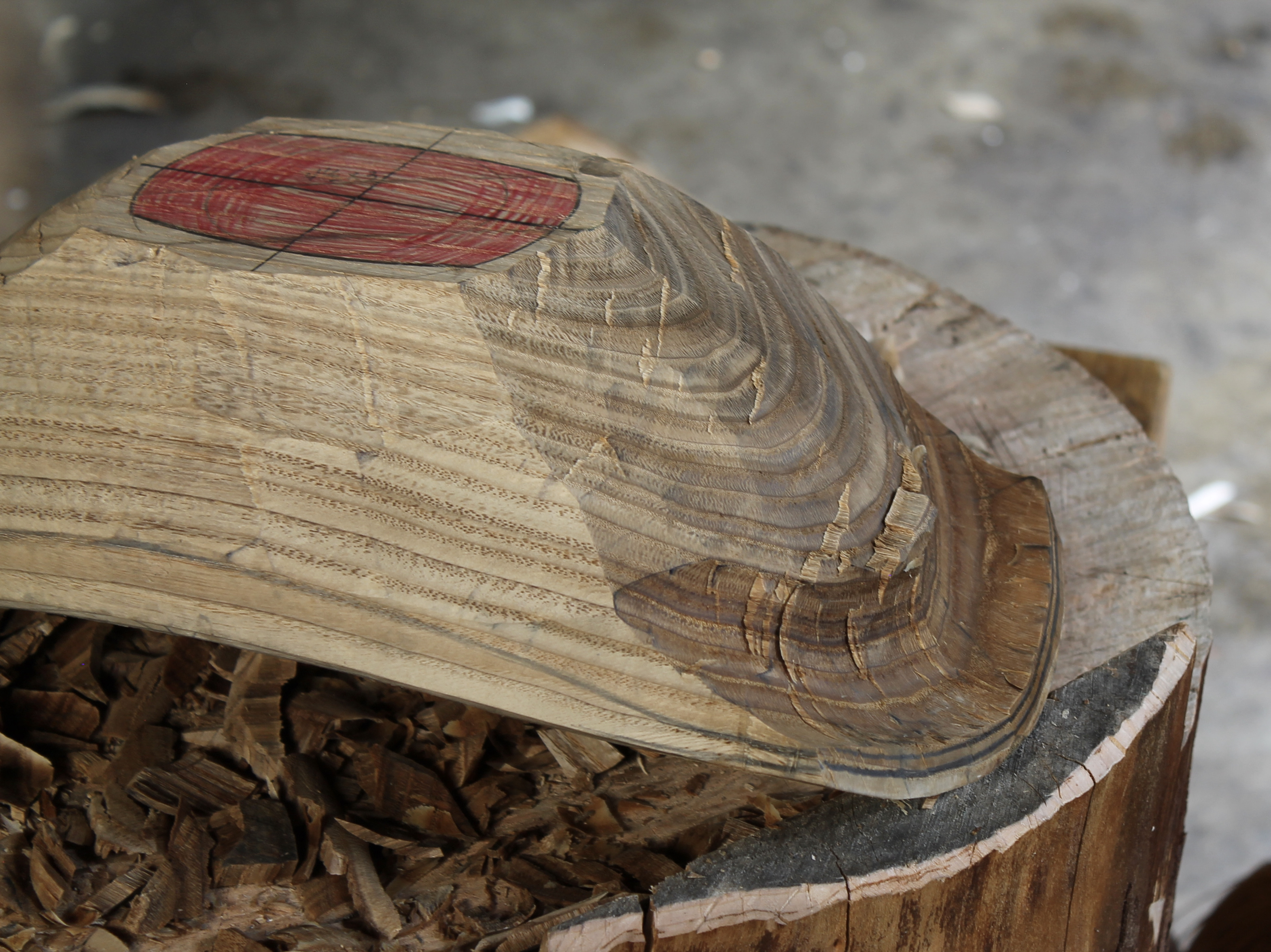 Carving American Chestnut 3: Foot Shape | David Fisher, Carving ...