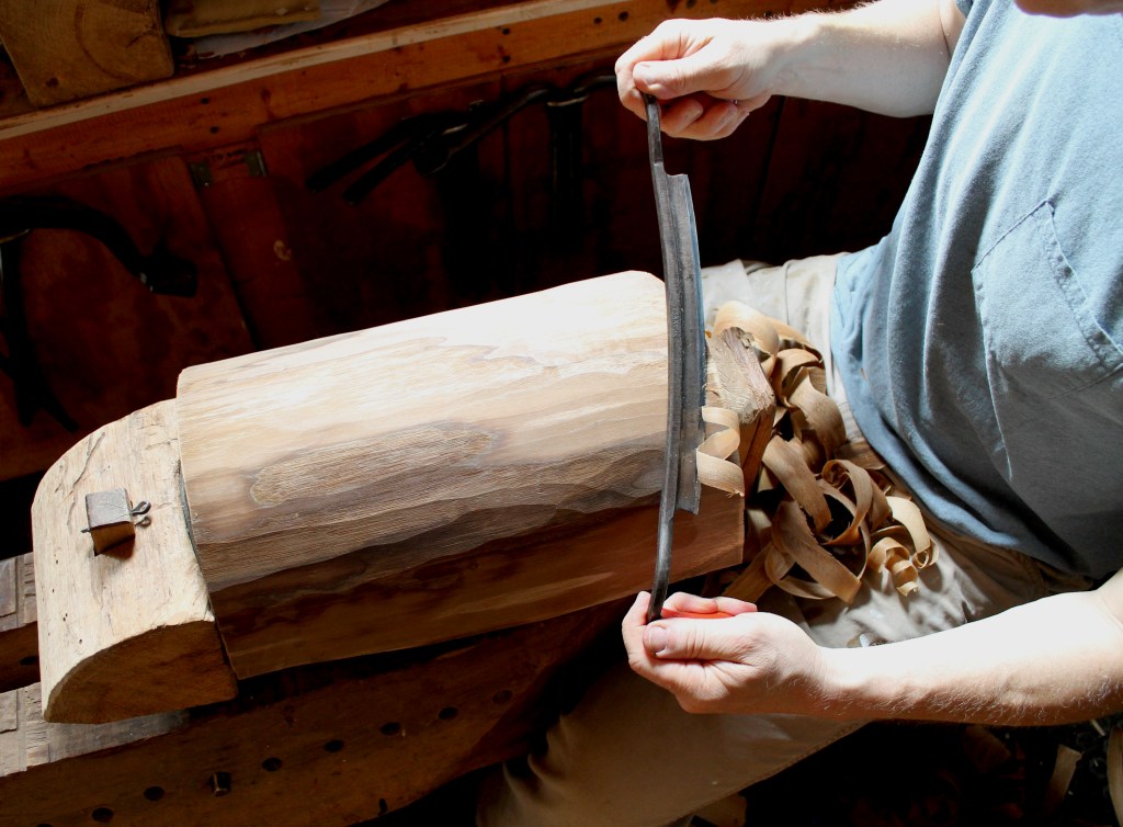Carving American Chestnut | David Fisher, Carving Explorations