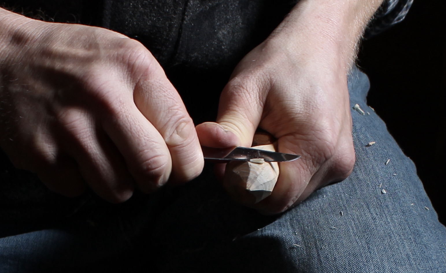 Winter Whittled Bird | David Fisher, Carving Explorations