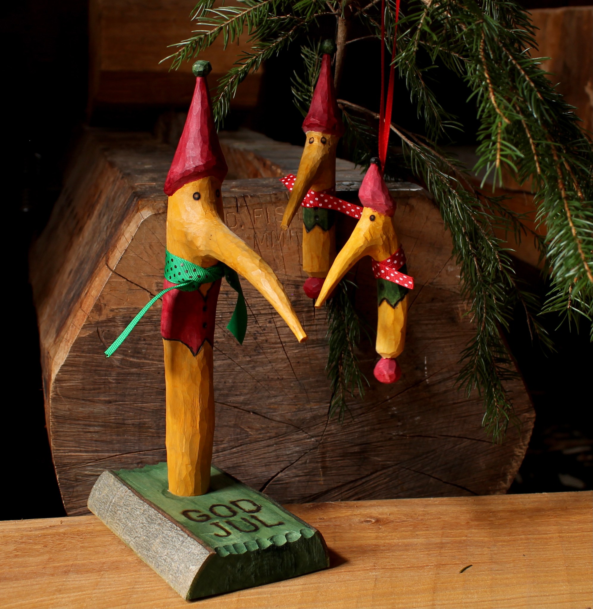 Phil’s Julfågel | David Fisher, Carving Explorations