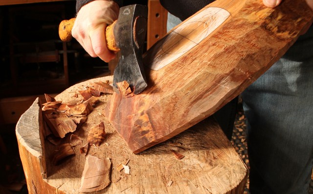 Koa Bowl | David Fisher, Carving Explorations