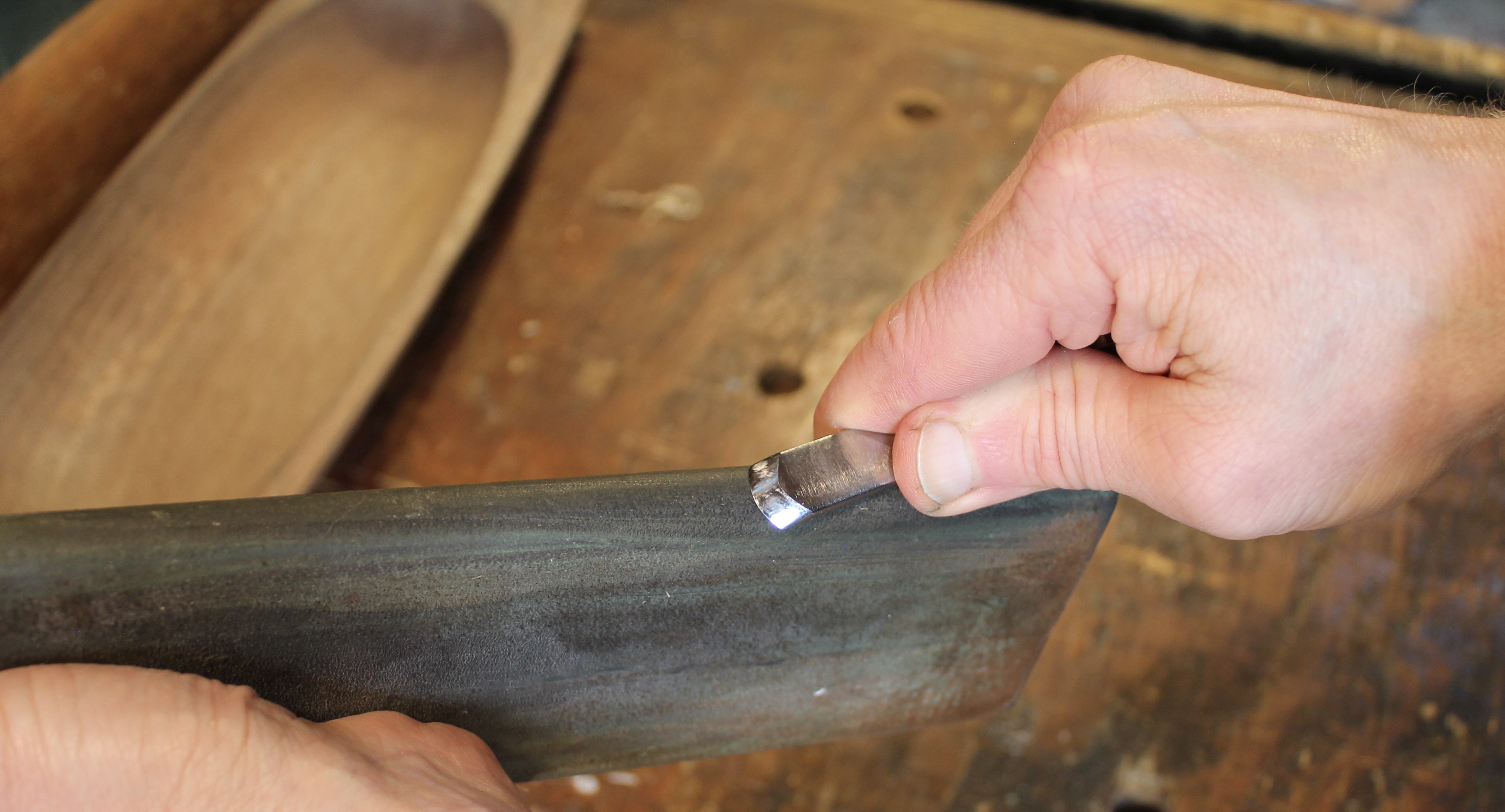 Carving the Leaves | David Fisher, Carving Explorations