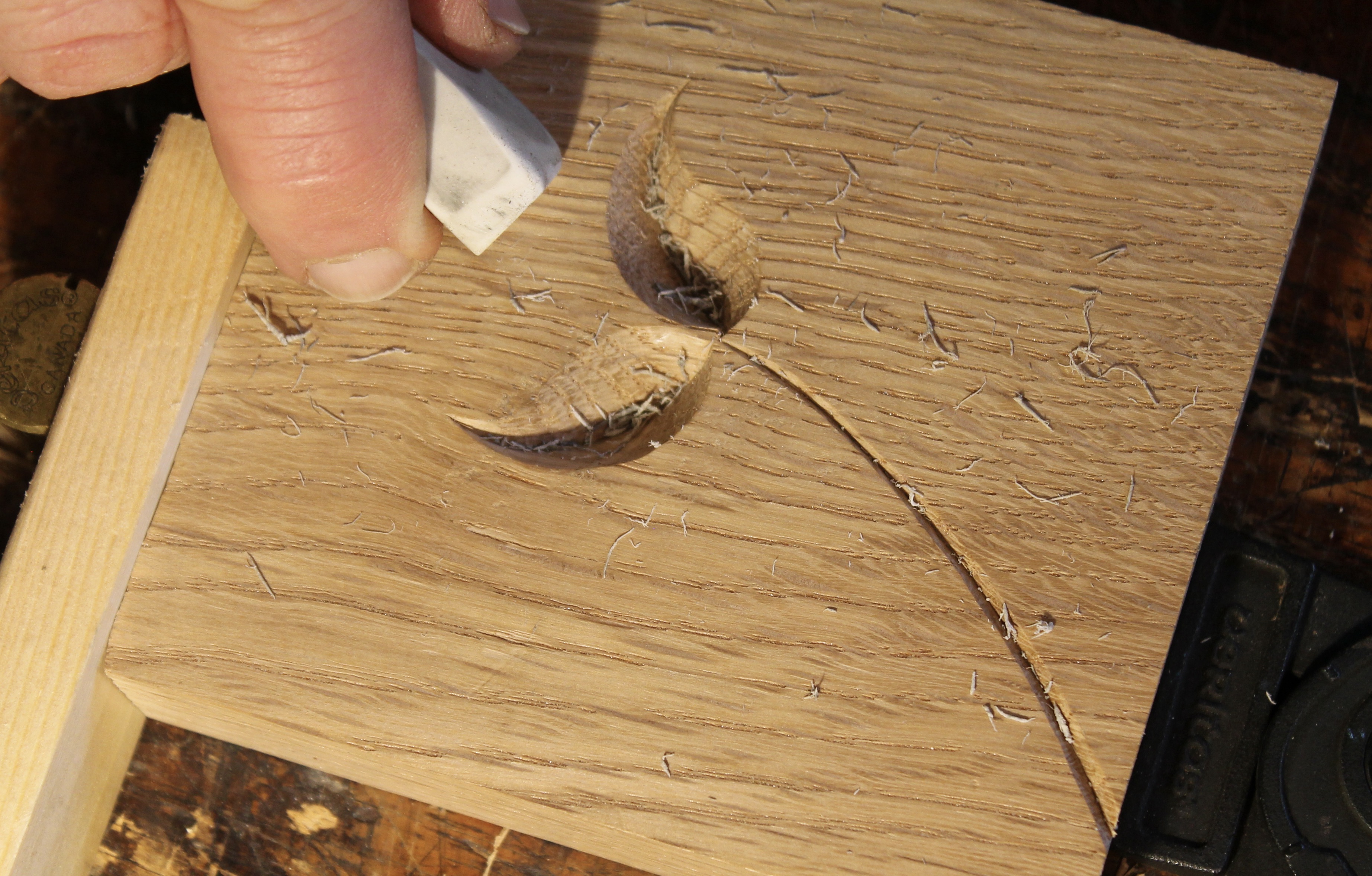 Carving the Leaves | David Fisher, Carving Explorations