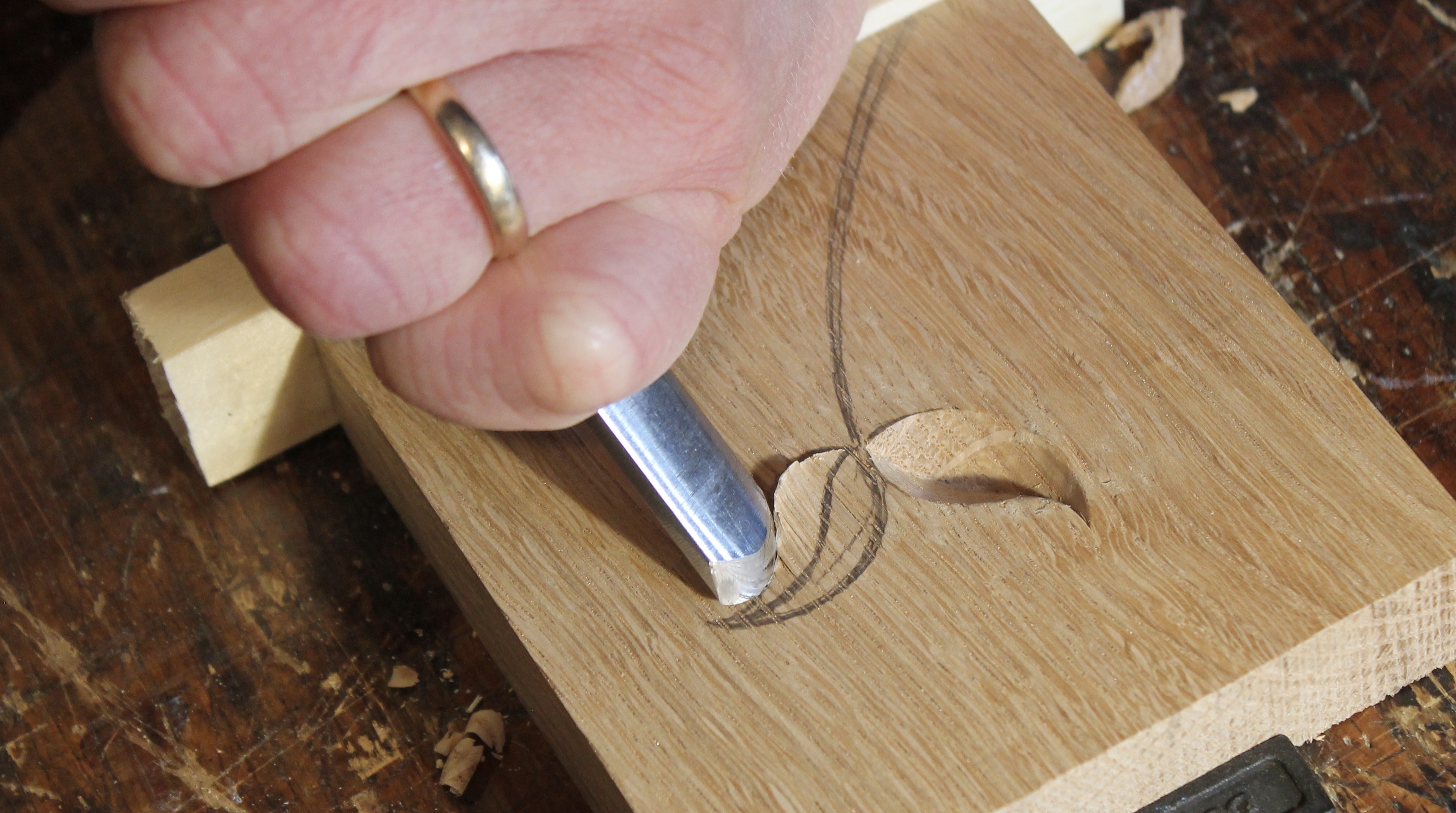 Carving the Leaves | David Fisher, Carving Explorations