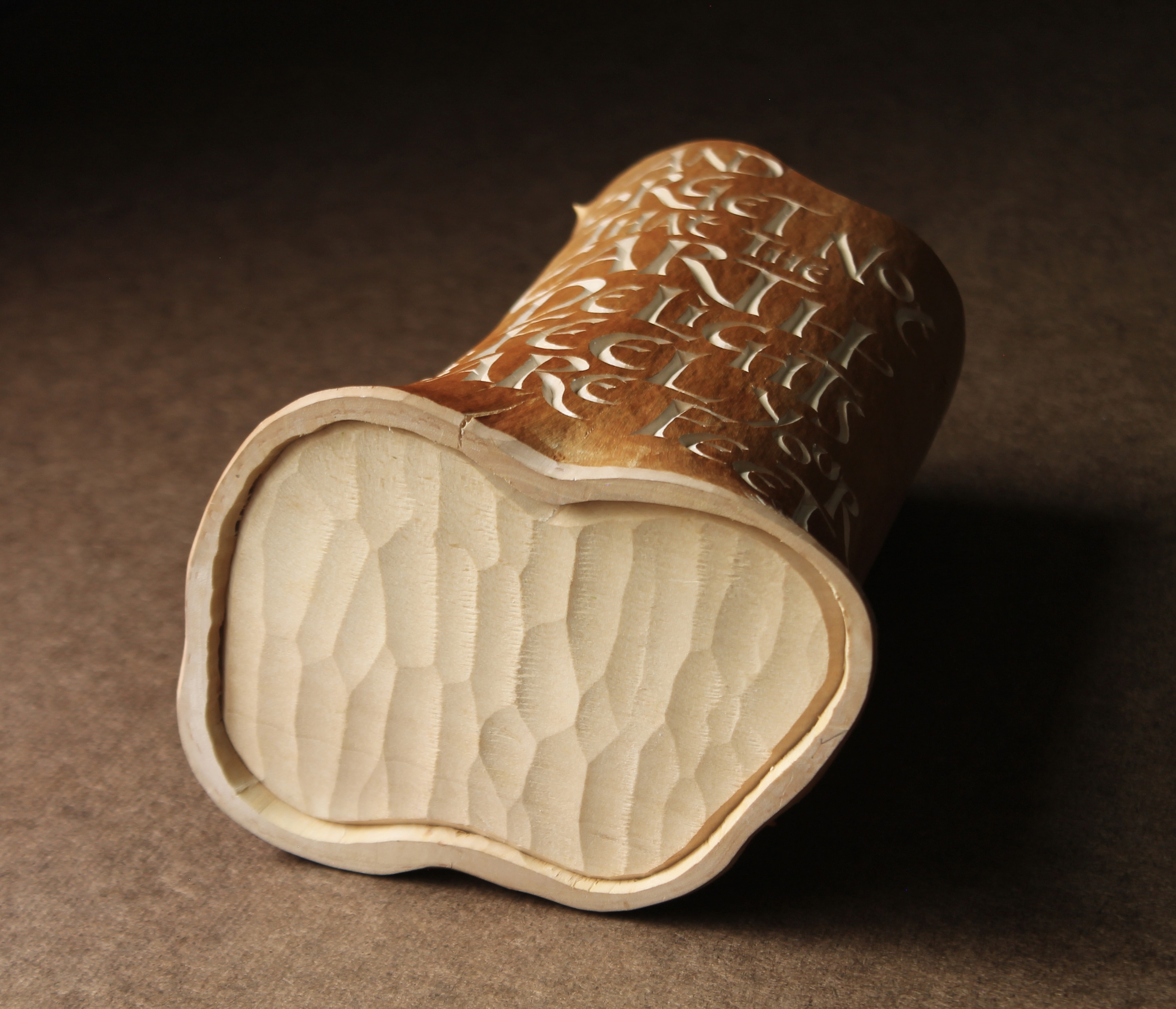 Barefoot Shrink Pot | David Fisher, Carving Explorations