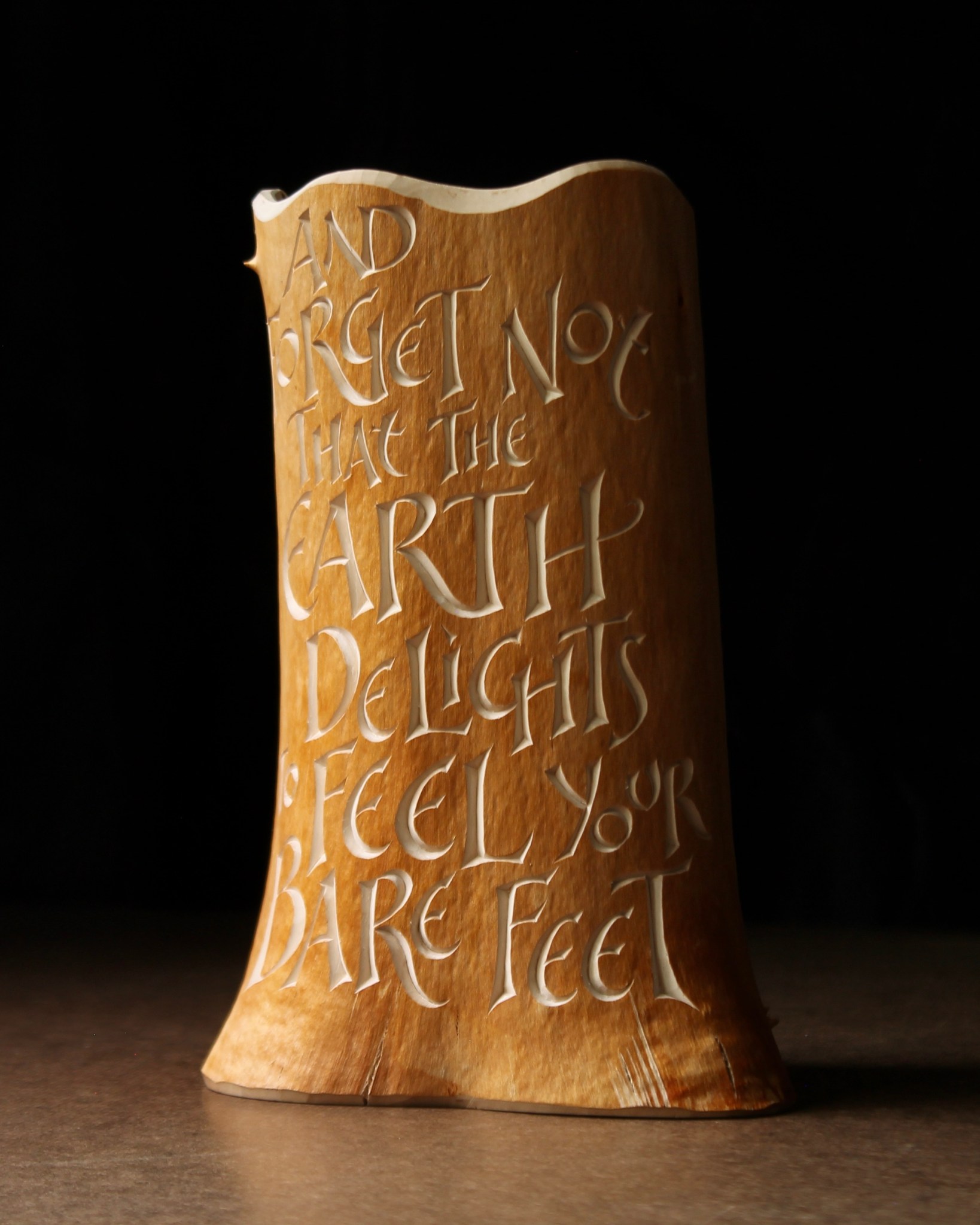 Barefoot Shrink Pot | David Fisher, Carving Explorations