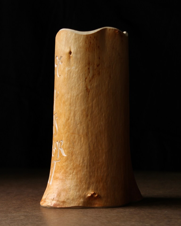 Barefoot Shrink Pot | David Fisher, Carving Explorations