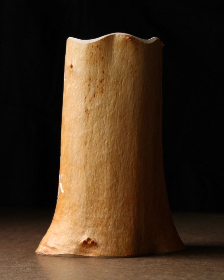 Barefoot Shrink Pot | David Fisher, Carving Explorations