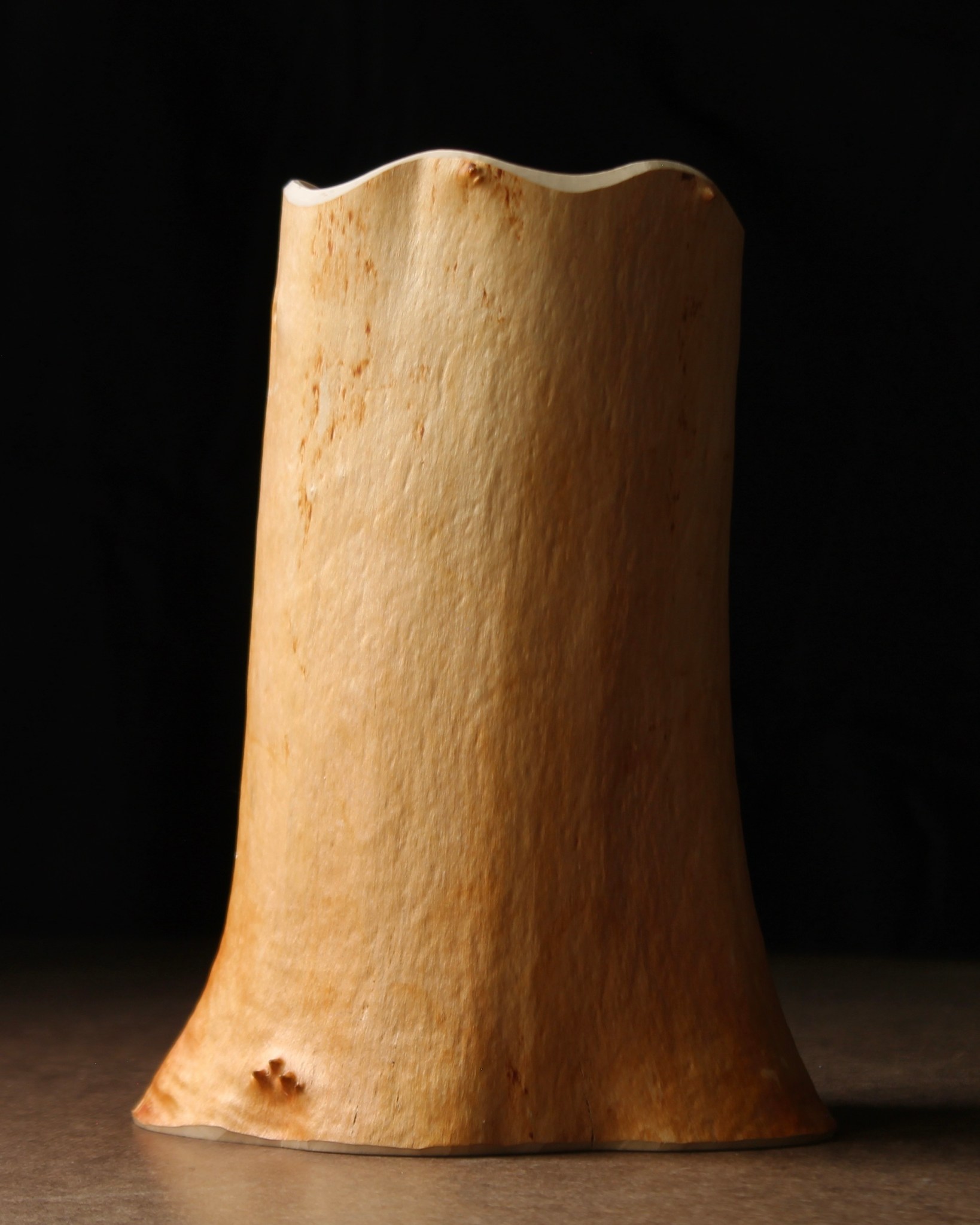 Barefoot Shrink Pot | David Fisher, Carving Explorations